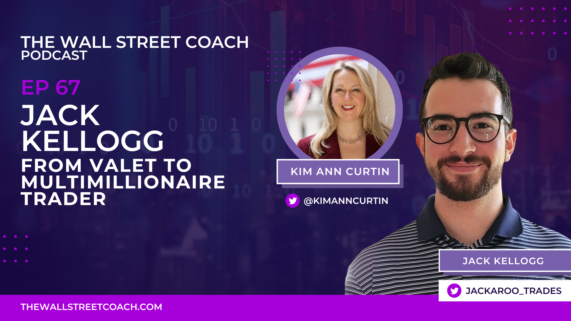 Ep 67: Jack Kellogg: From Valet to Multimillionaire Trader - The Wall Street Coach